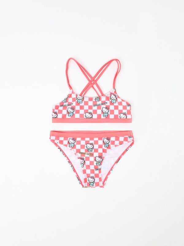 Set Bikini De 2 Piezas Hello Kitty ©sanrio Bañadores Y Bikinis