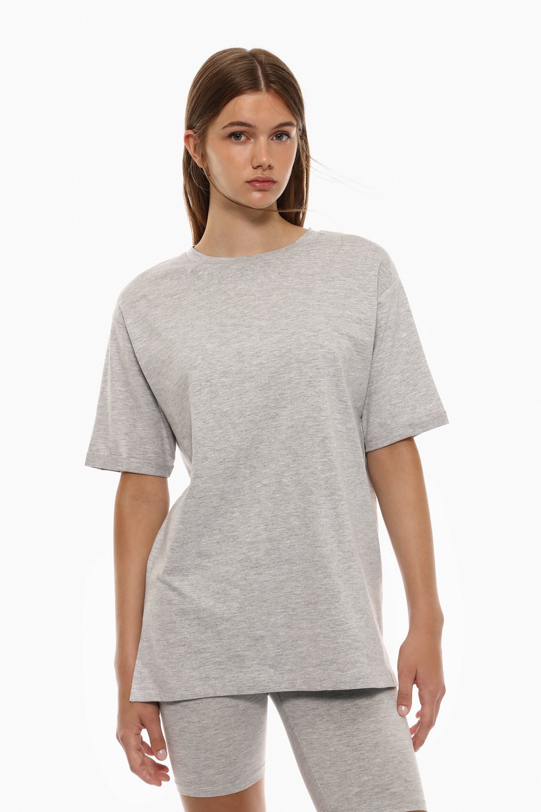 Basic oversized T-shirt - Basics - Woman - | Lefties SPAIN