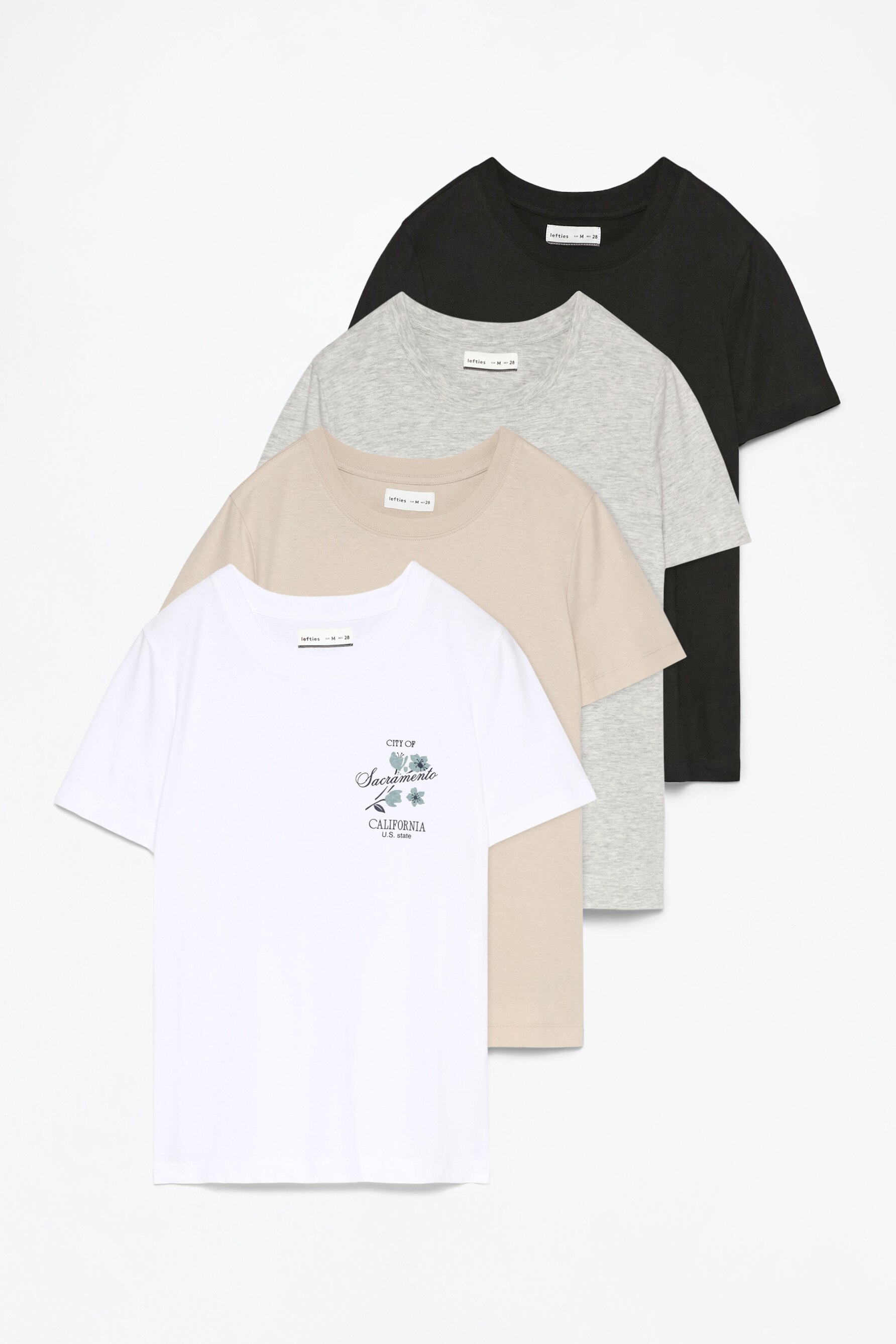 Camisetas de manga corta para mujer | Lefties