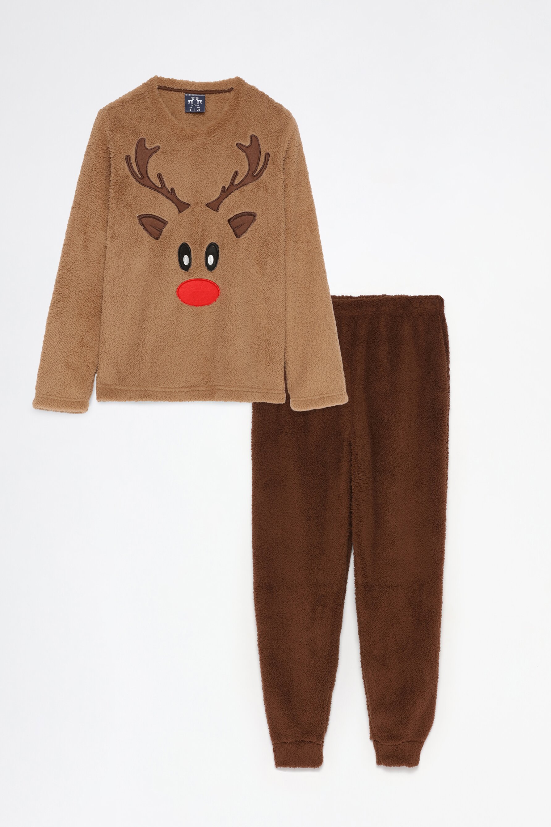 Mujer Pijama Pelito Reno Pijamas Ropa Interior Pijamas Mujer Lefties México