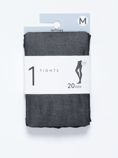 20 DEN metallic thread tights - Tights - ACCESSORIES - Woman ...