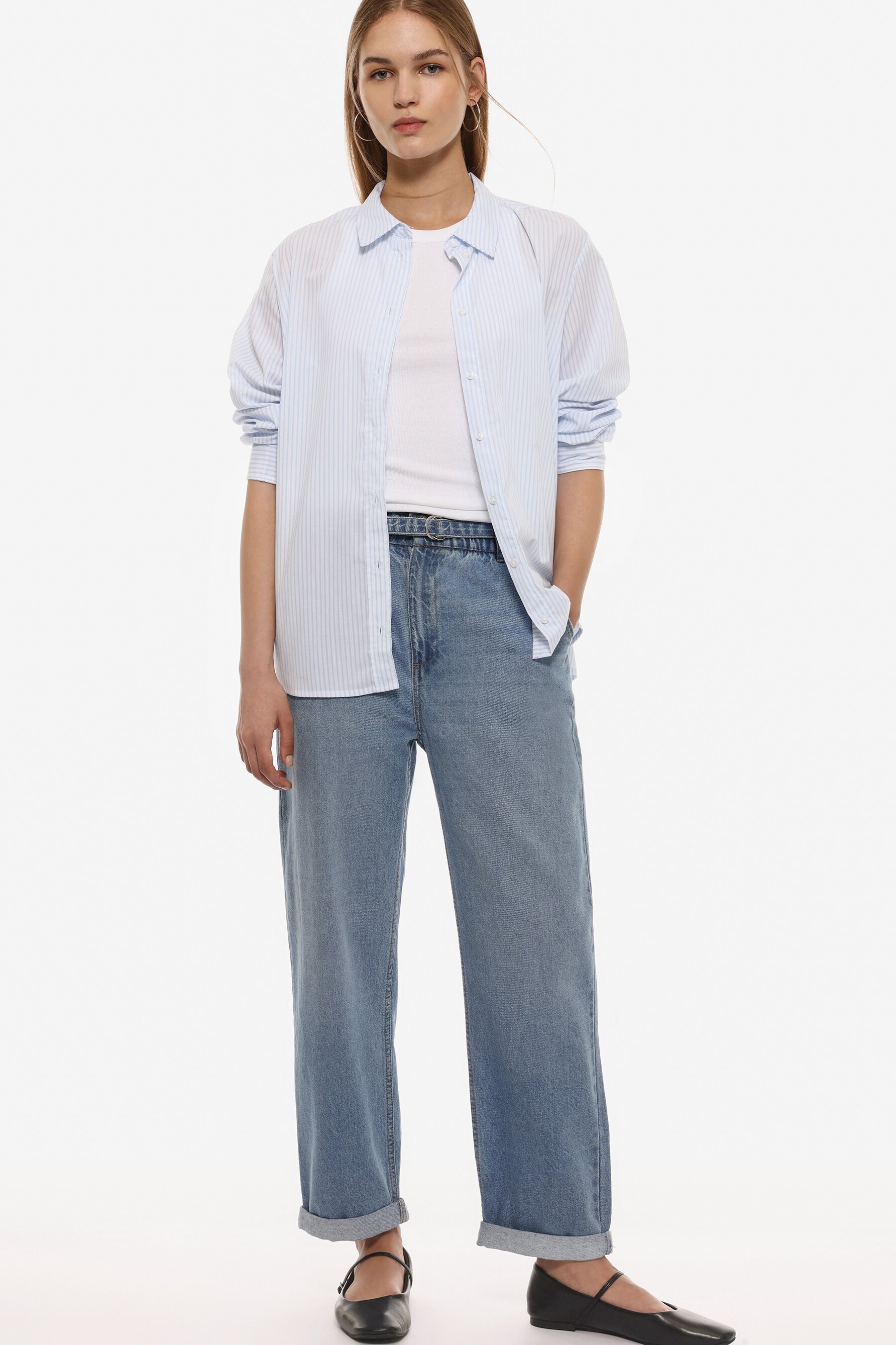 Jeans - CLOTHING - Woman - | Lefties Qatar
