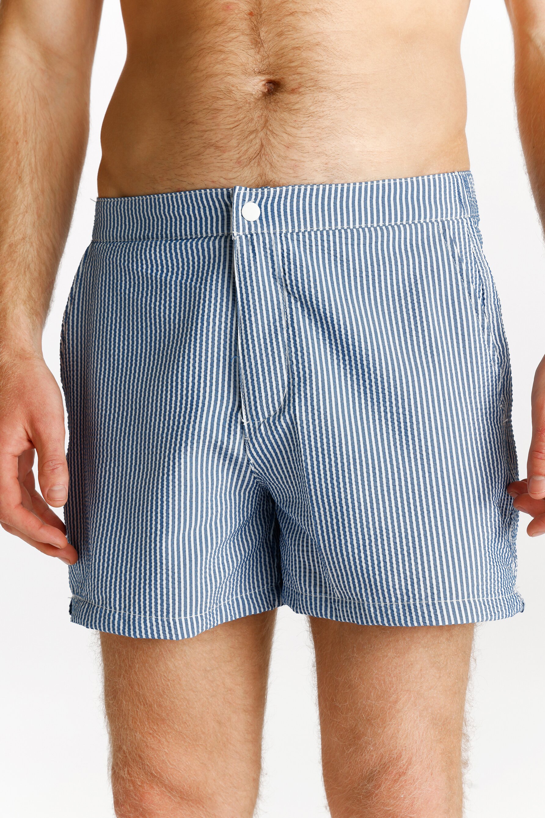 Striped swimming trunks - Swimsuits - CLOTHING - Man - | Lefties UAE ...