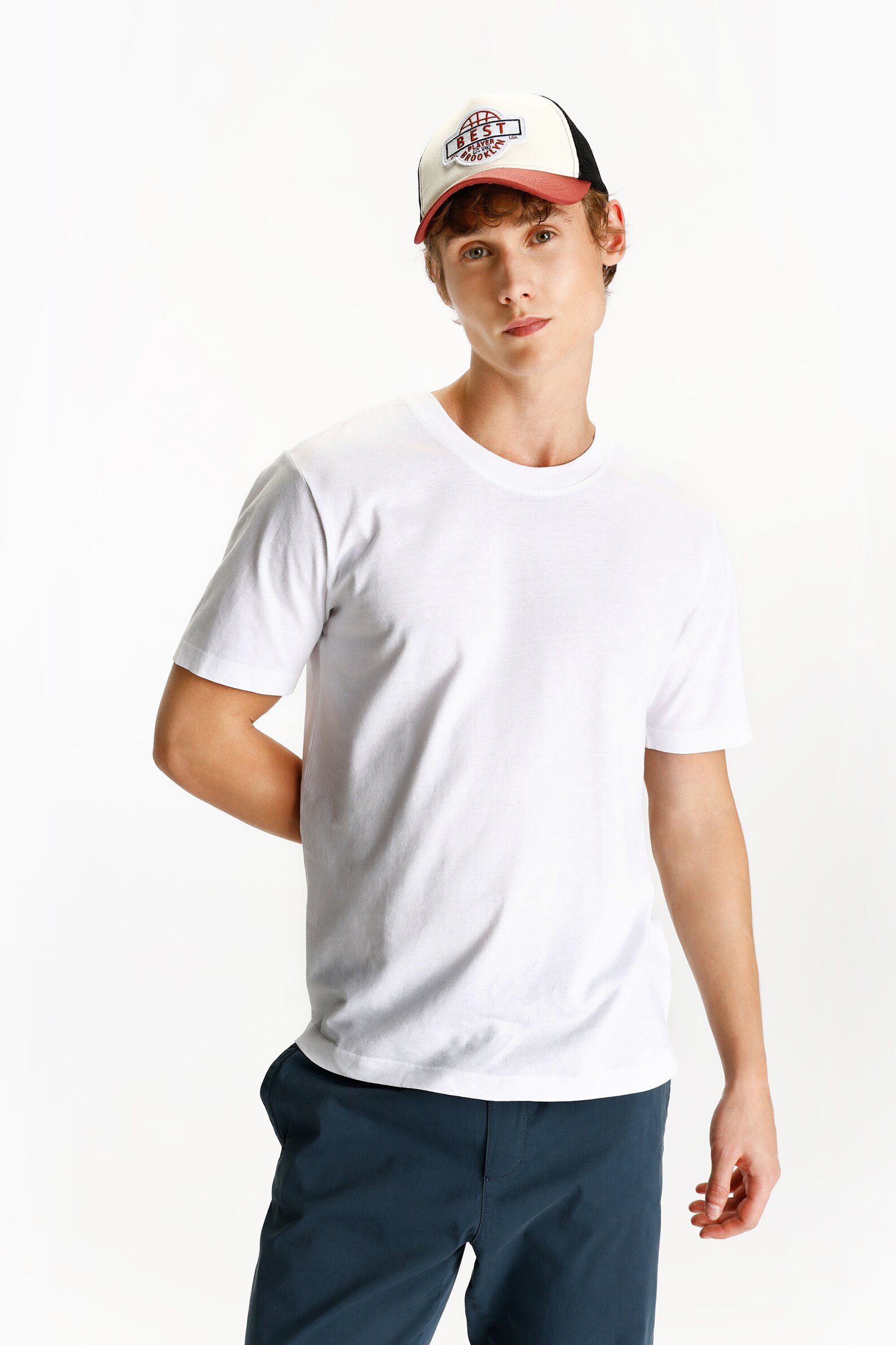 Basic T-shirt - T-shirt - GİYİM - Erkek - | Lefties Turkey