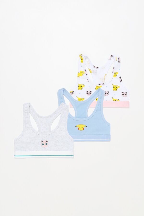 Pack de 3 tops estampados Pokémon™ - Conjuntos - Ropa Interior - ROPA ...