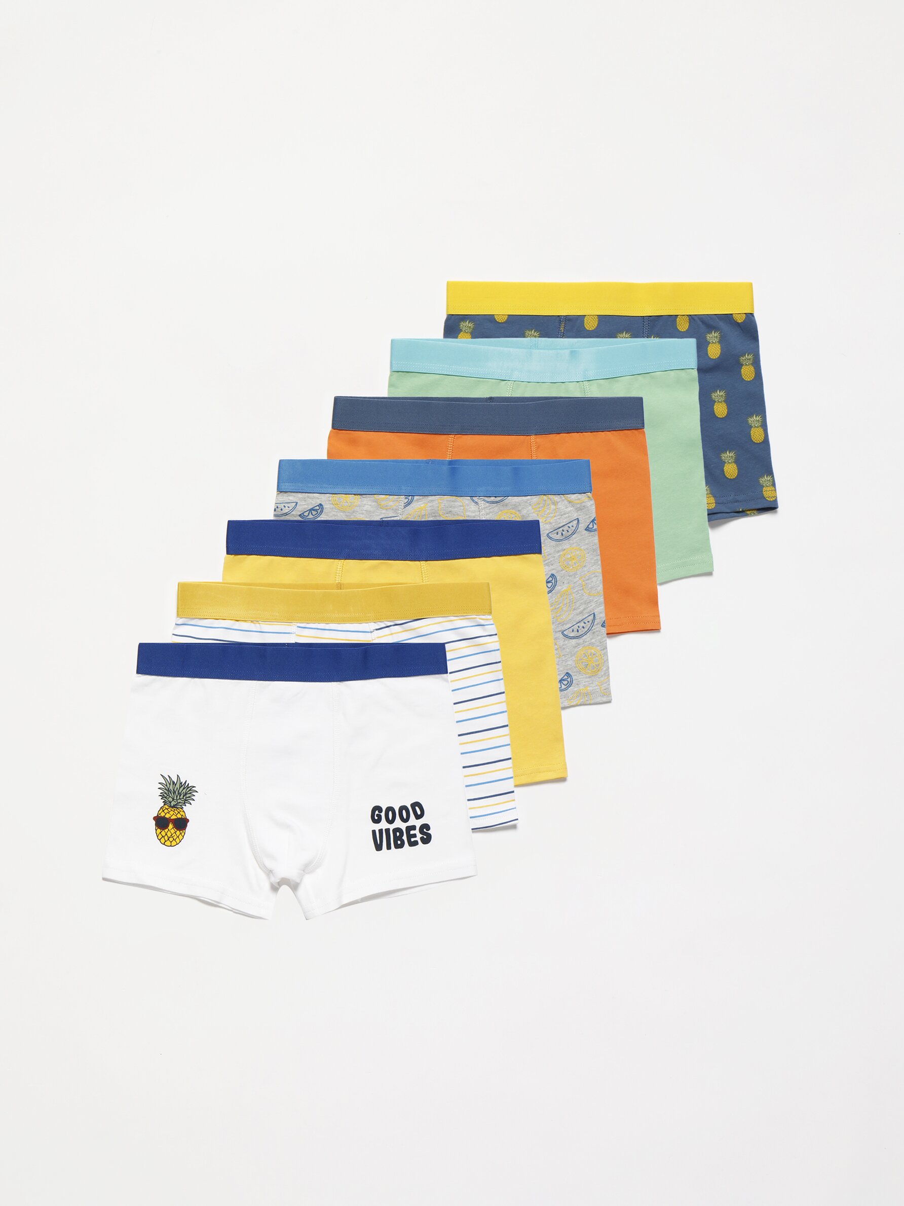 Pack of 7 pairs of pineapple boxers - - | Lefties Morocco
