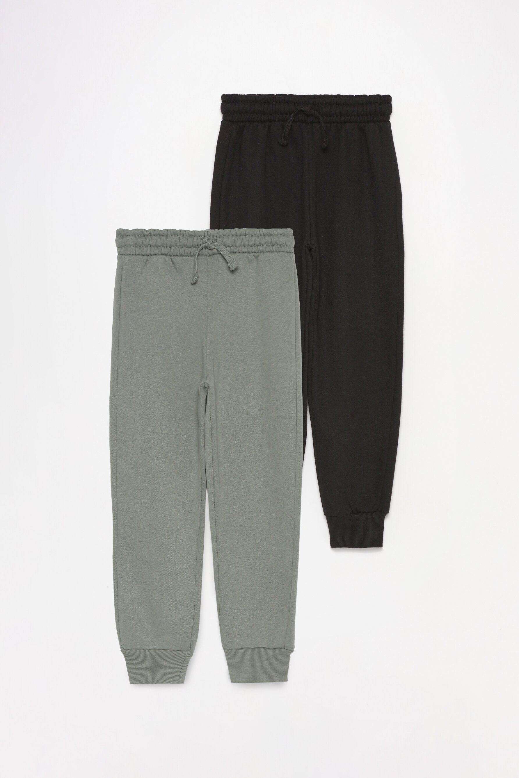 Pack of 2 basic plush trousers - Basics - Girl - Kids - | Lefties Qatar