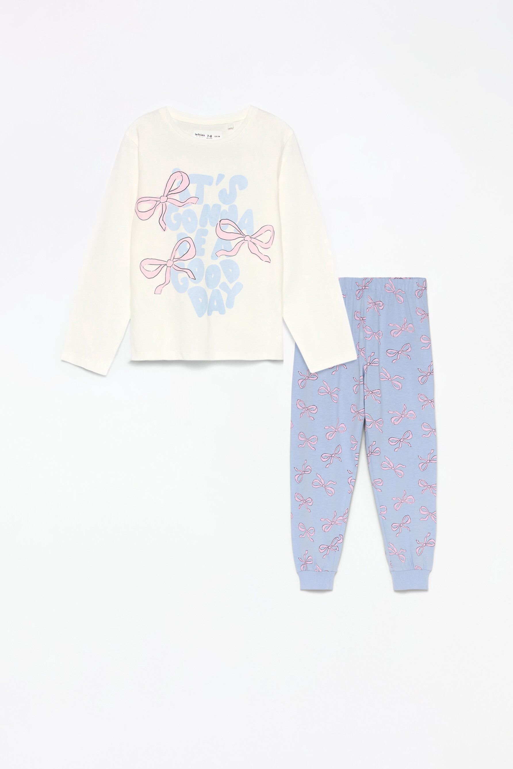 Pijama largo estampado - Pijamas - ROPA - Niña - Niños - | Lefties México