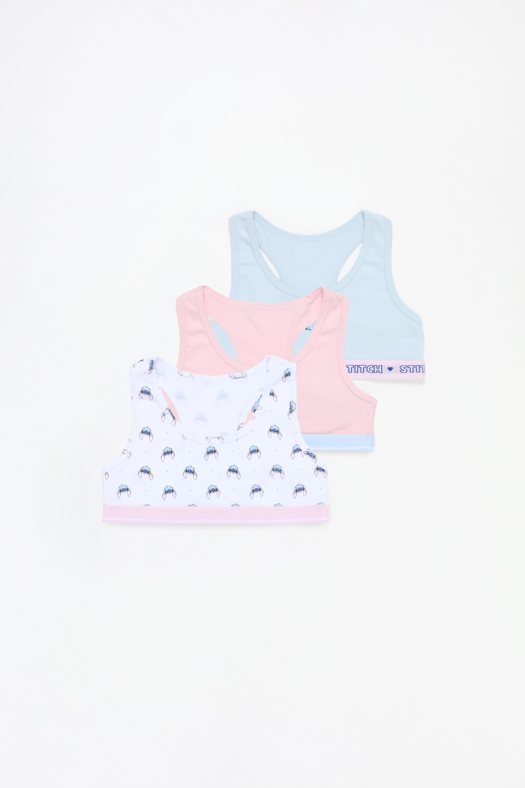 Pack de 3 tops estampados do Lilo e Stitch ©Disney - Conjuntos - Roupa ...