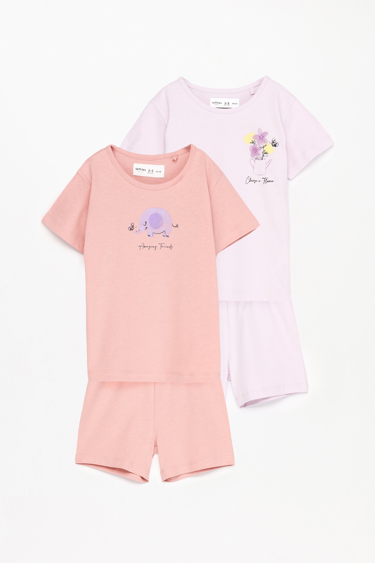 2-pack of elephant pyjama sets - Basics - Baby Girl - Kids - | Lefties ... 2-pack of elephant pyjama sets - Basics - Baby Girl - Kids - | Lefties ...