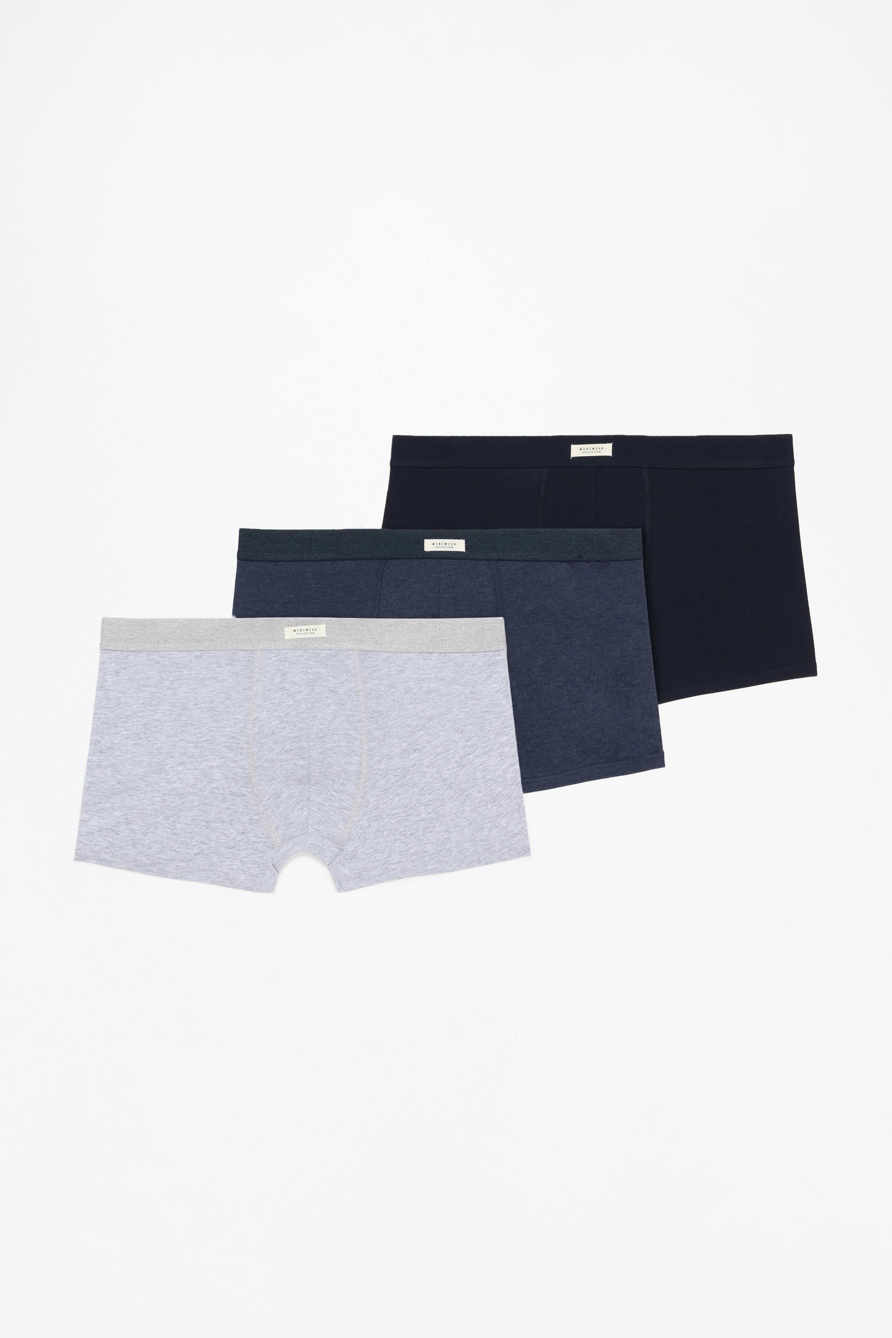 Pack of 3 pairs of basic boxers - Underwear - CLOTHING - Man ...