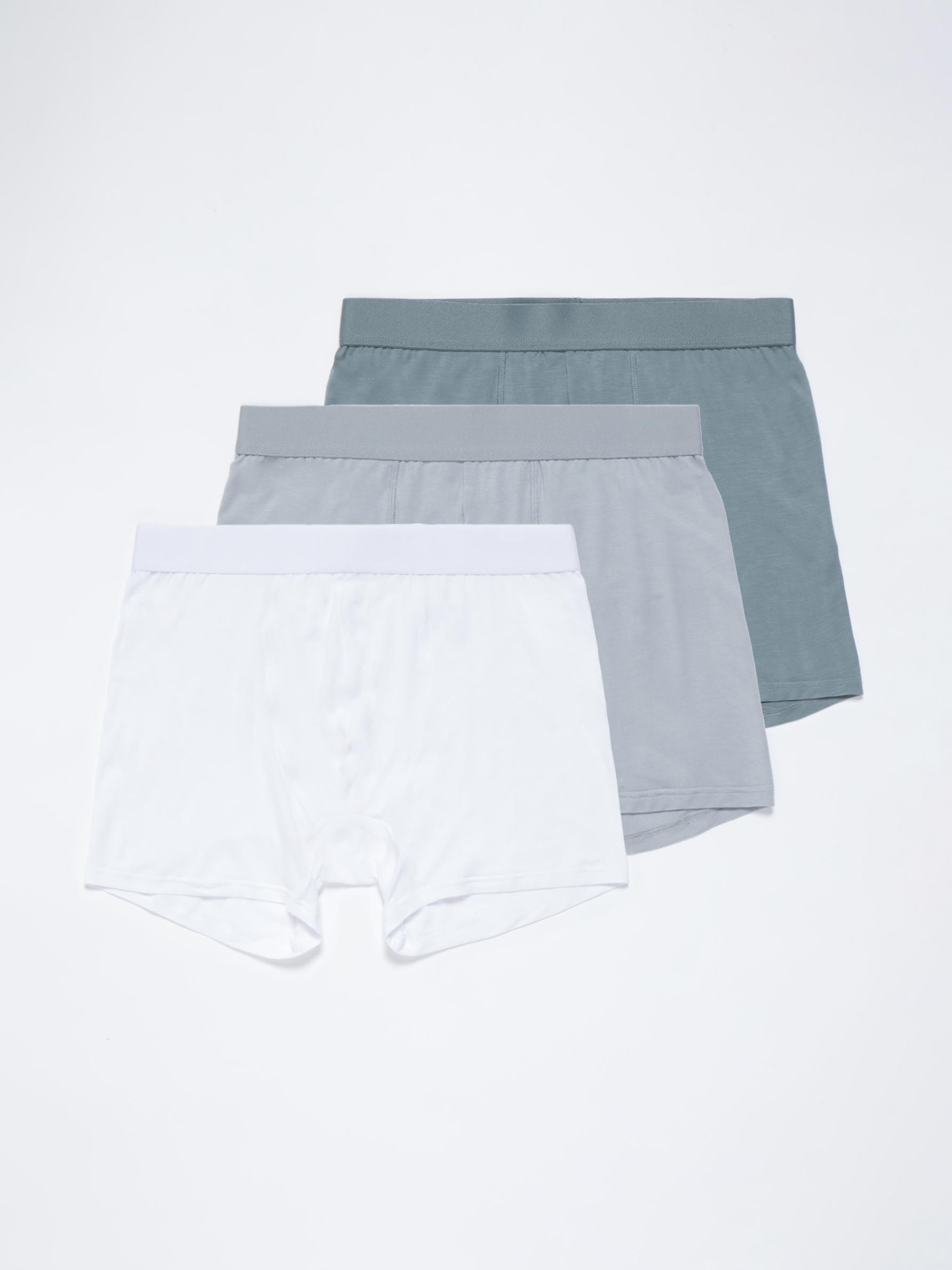 3-pack of long modal boxers - Underwear - UNDERWEAR | PYJAMAS - Man ...
