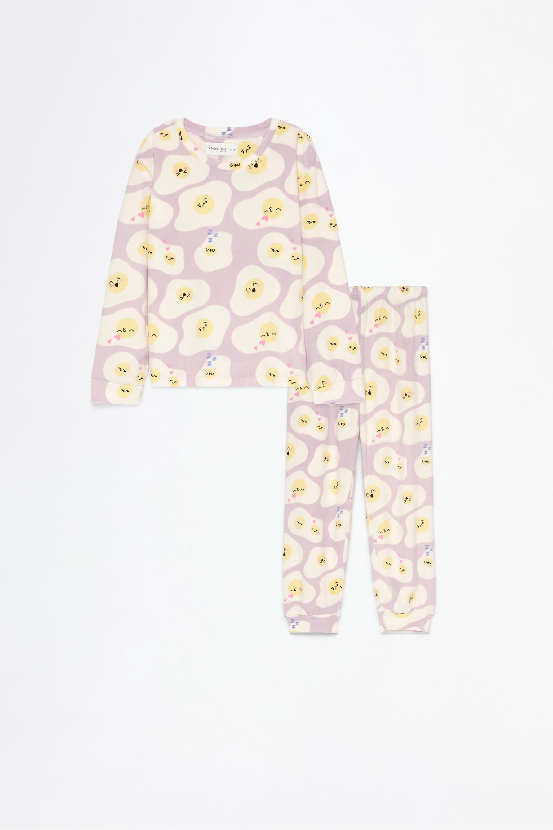 Pijama estampado aterciopelado - Pijamas - ROPA - Niña - Niños ...