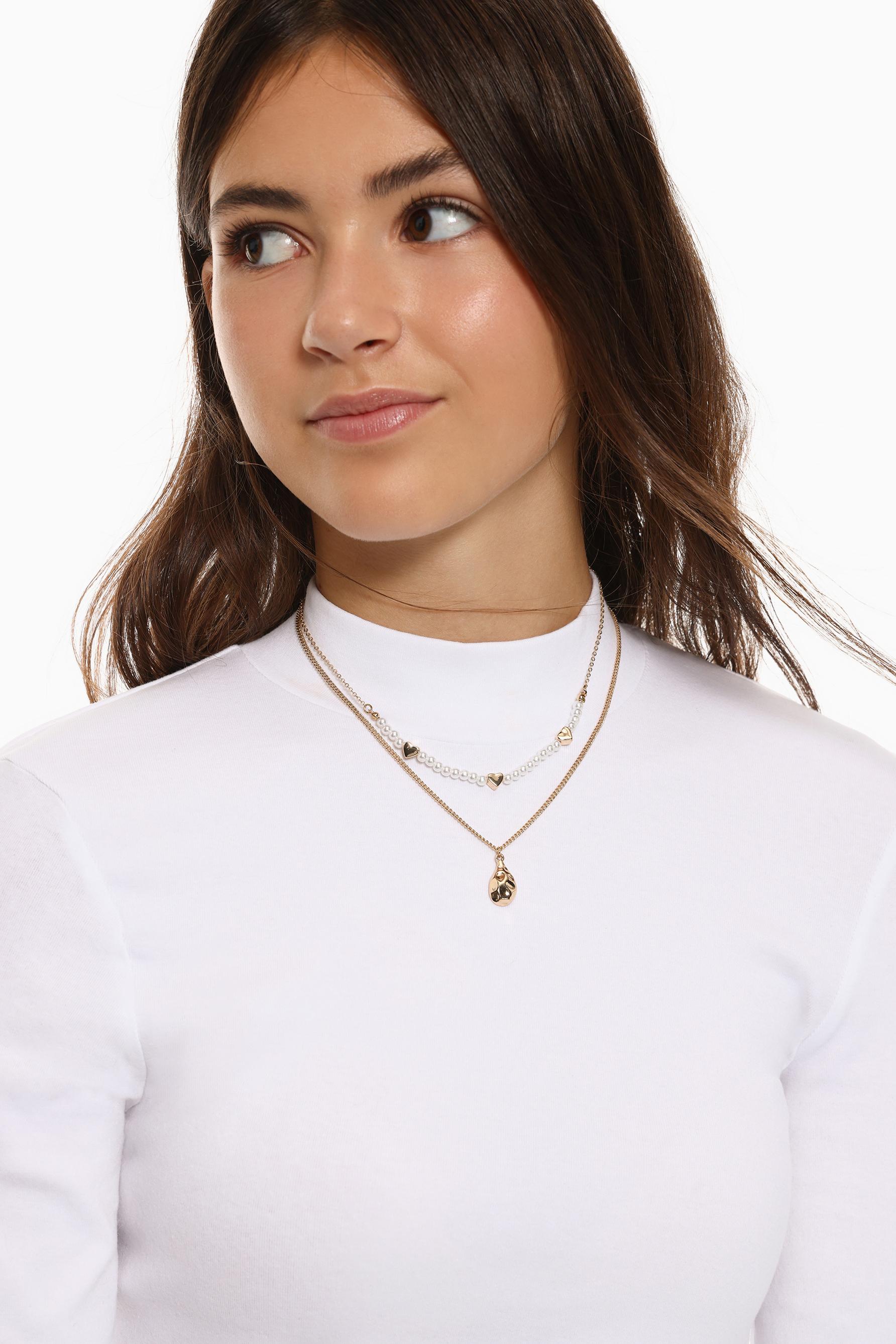 Set 2 collares perlas gota - PREPARA TU CESTA - /// TEEN GIRL - Mujer ... Set 2 collares perlas gota - PREPARA TU CESTA - /// TEEN GIRL - Mujer ...