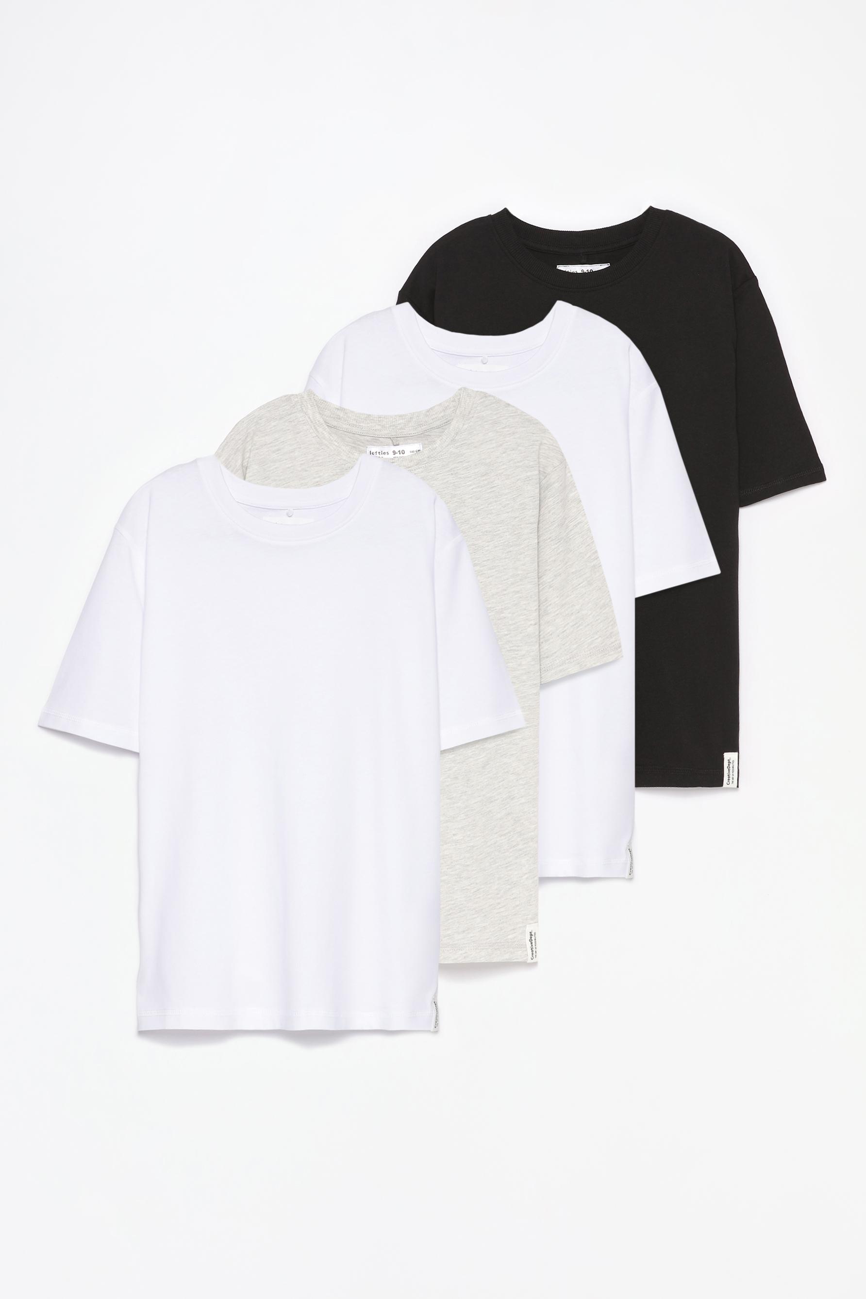 Pack 4 camisetas básicas - - - Niño - Niños | Lefties ESPAÑA