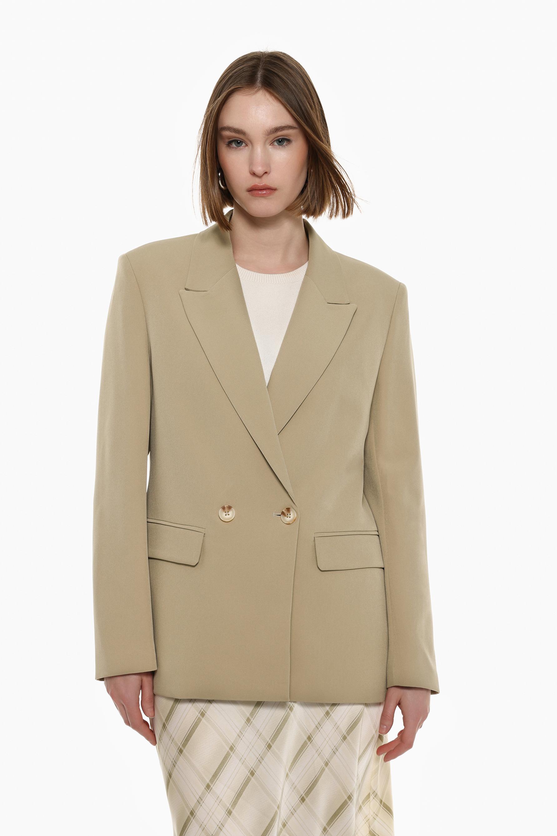 Oversized blazer - Blazers - CLOTHING - Woman - | Lefties Morocco