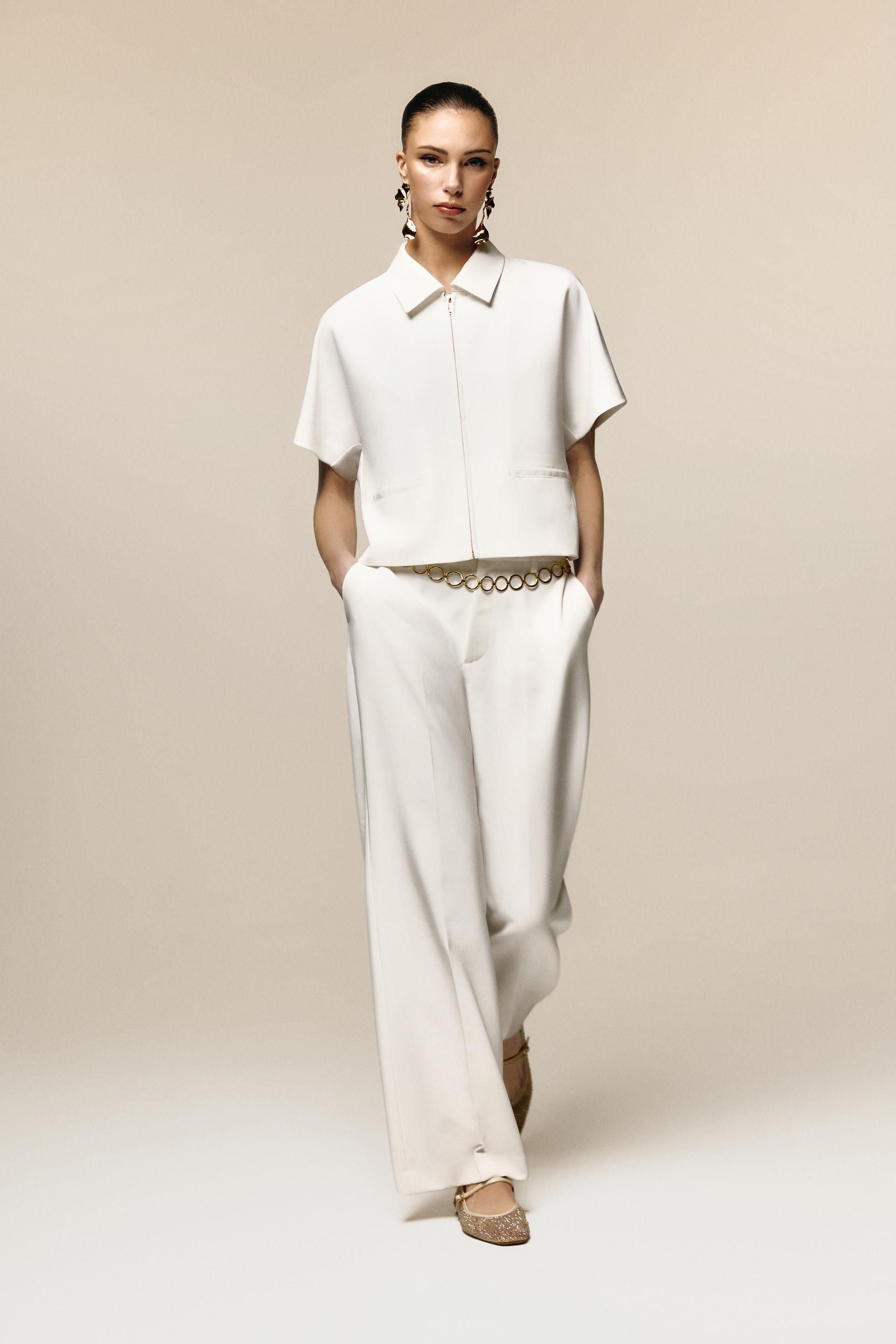Pantalón básico vestir - Pantalones - ROPA - Mujer | LEFTIES España