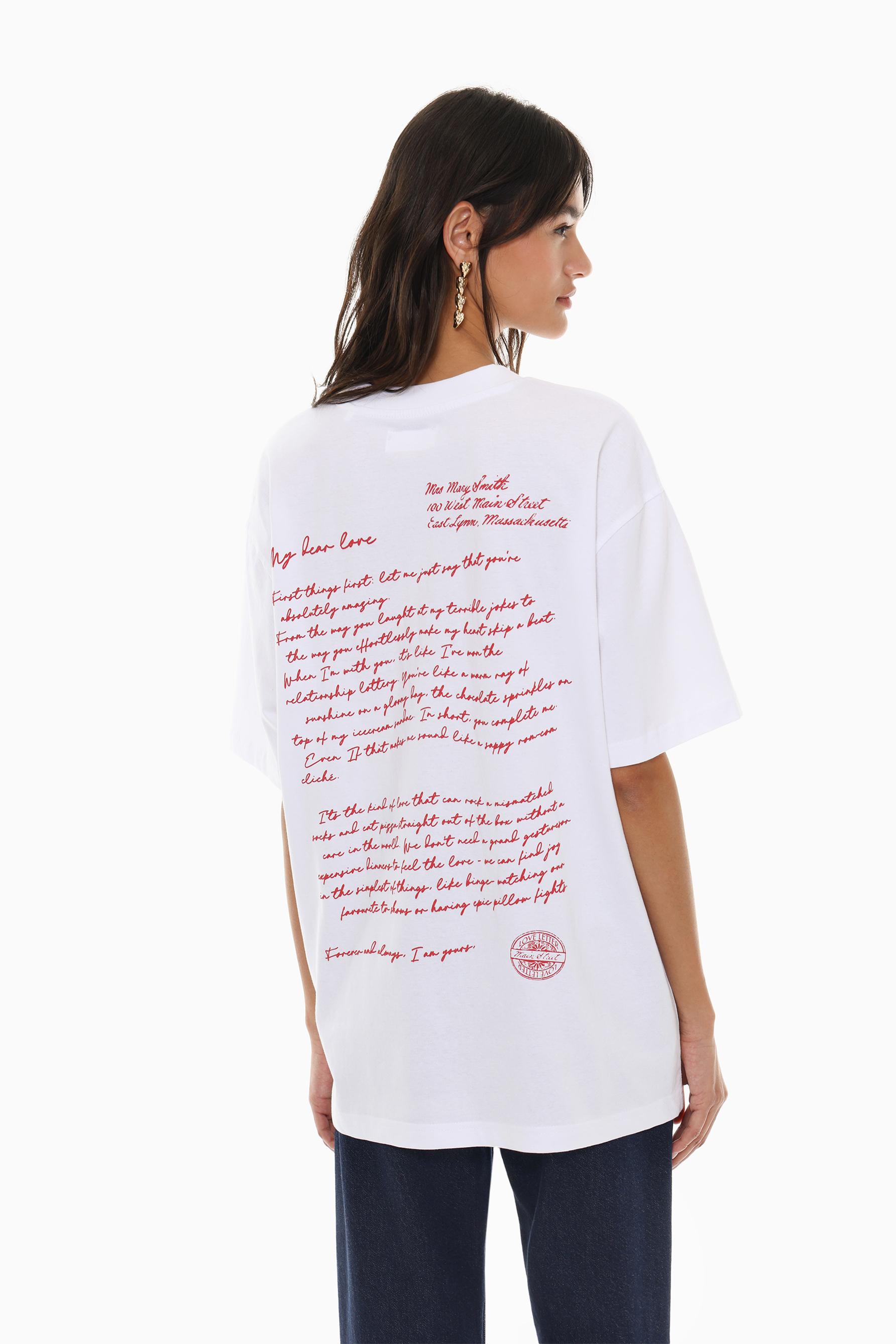 Camiseta My Dear Love - Playeras Manga Corta - Playeras - ROPA - Mujer - | Lefties México