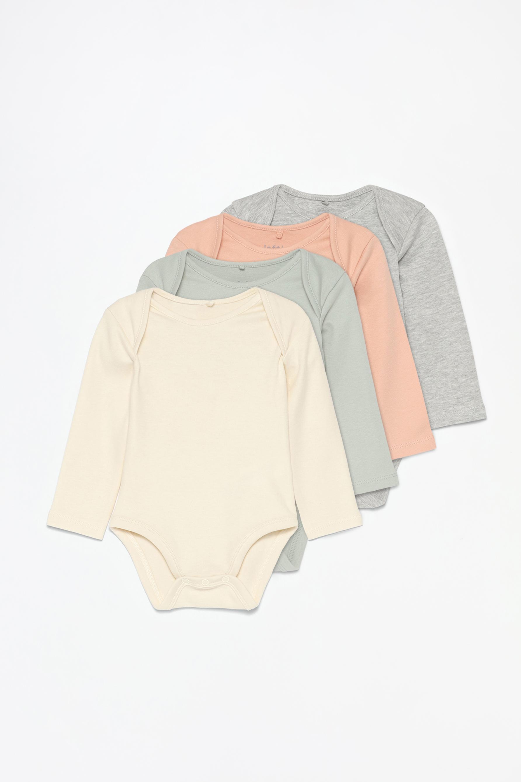 Pack de 4 bodies básicos - Bodies - Ropa Interior - ROPA - Bebé Niña ...