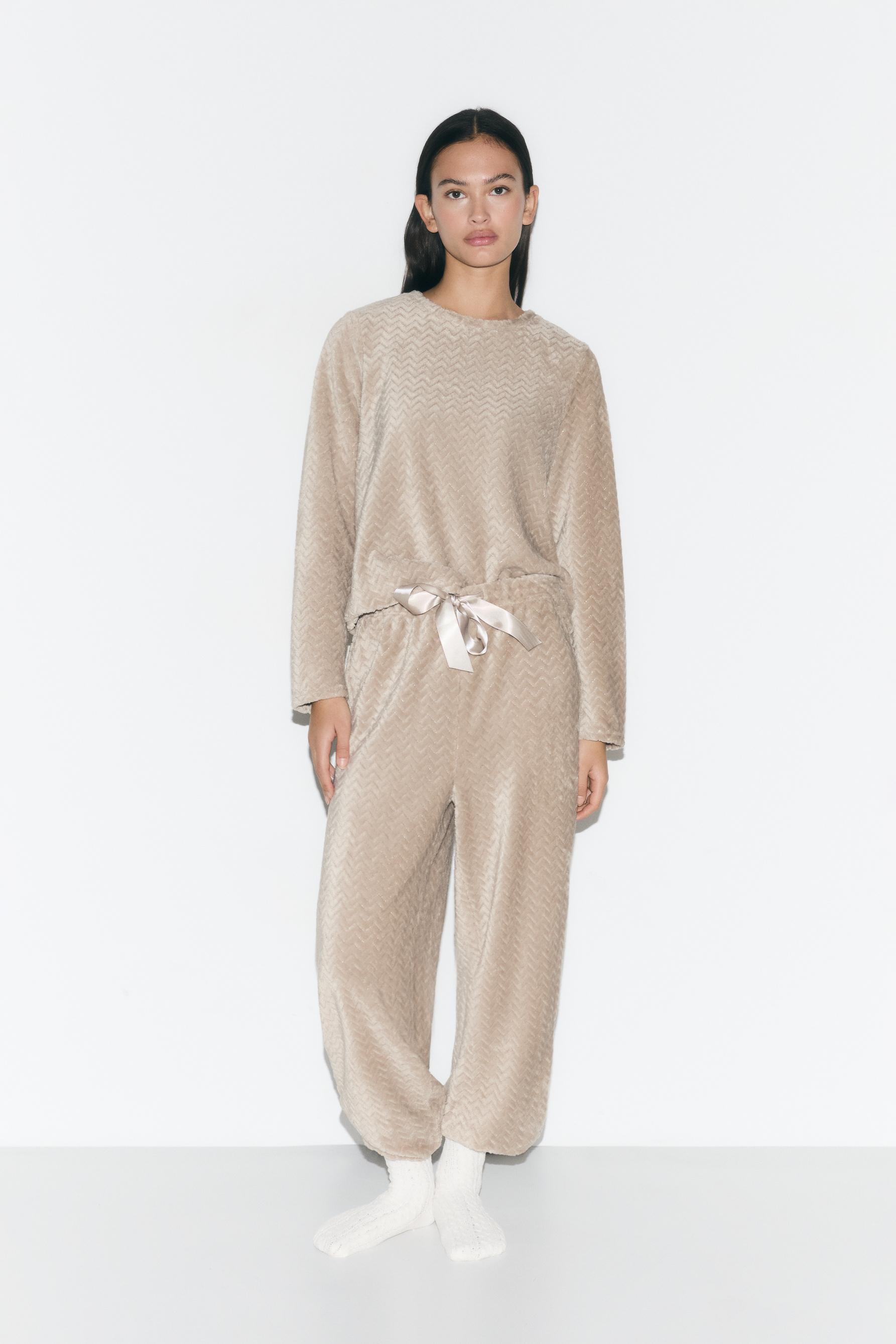 Pijama efecto pelito - Pijamas - ROPA INTERIOR | PIJAMAS - Mujer ...