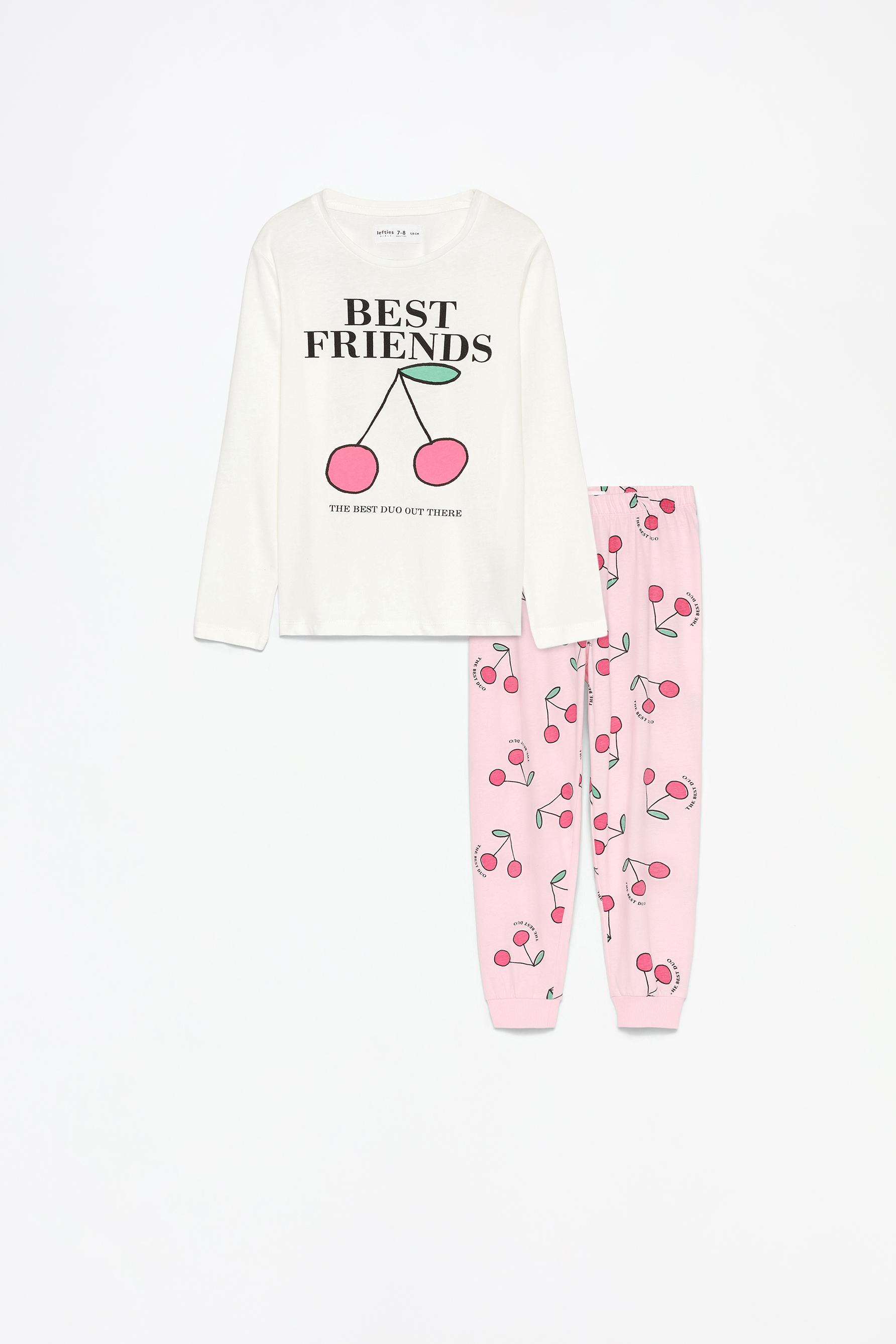 Pijama largo estampado - Pijamas - ROPA - Niña - Niños - | Lefties México