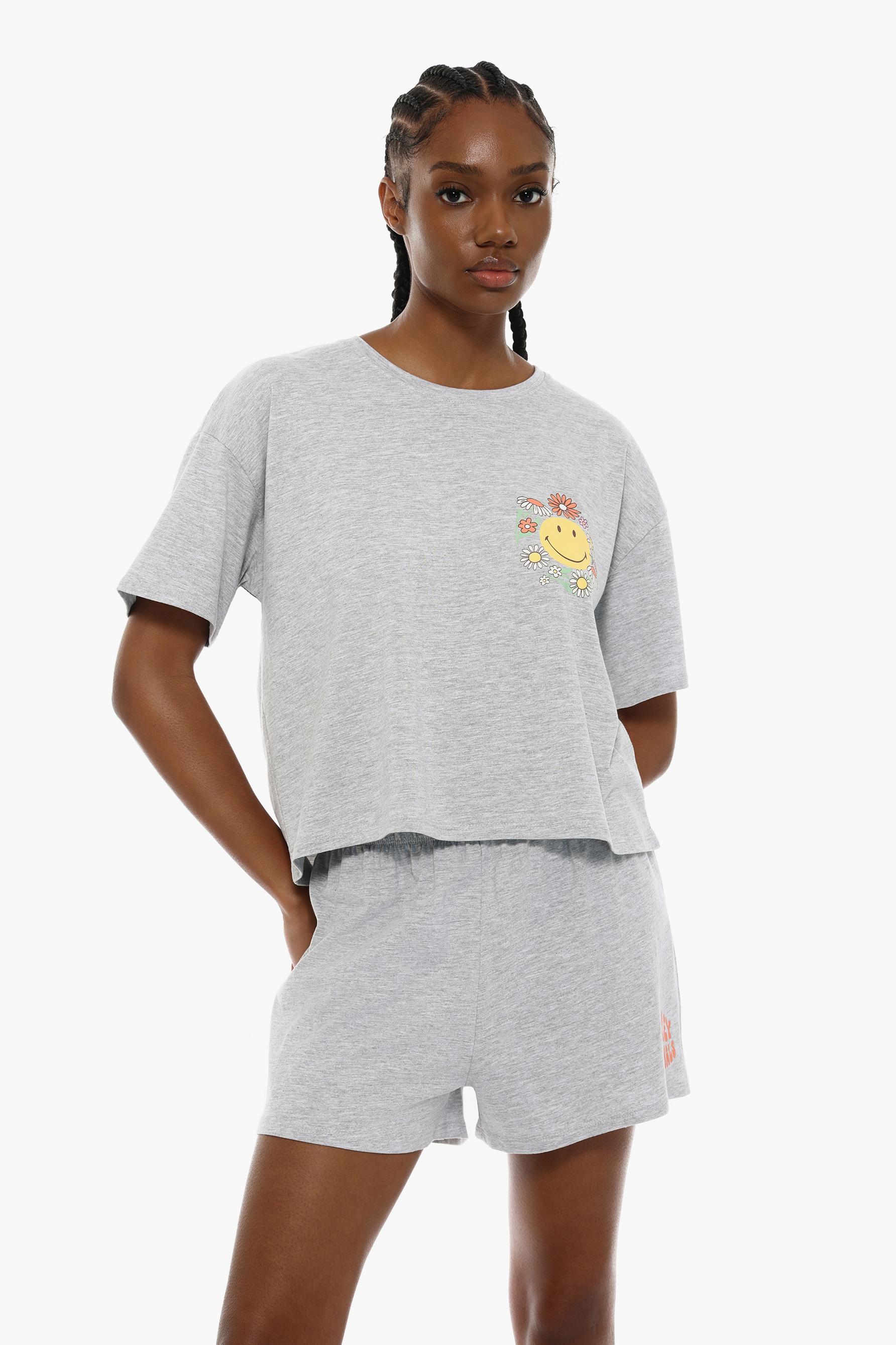 Smiley® pyjamas - Pyjamas - SALE - Woman - | Lefties SAUDI ARABIA