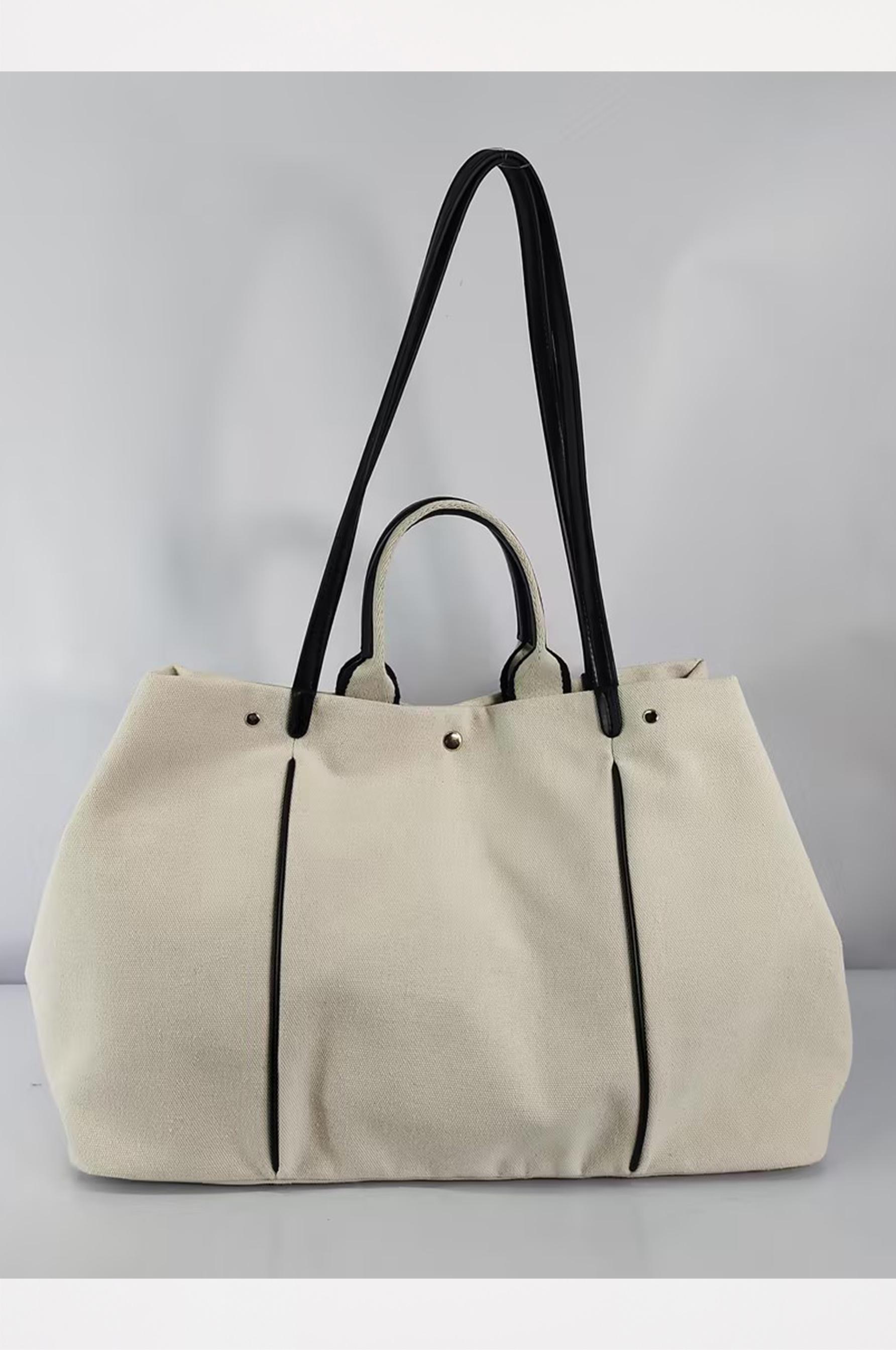 Canvas shopper bag - Shopper - BAGS - Woman - | Lefties UAE - Dubai ...