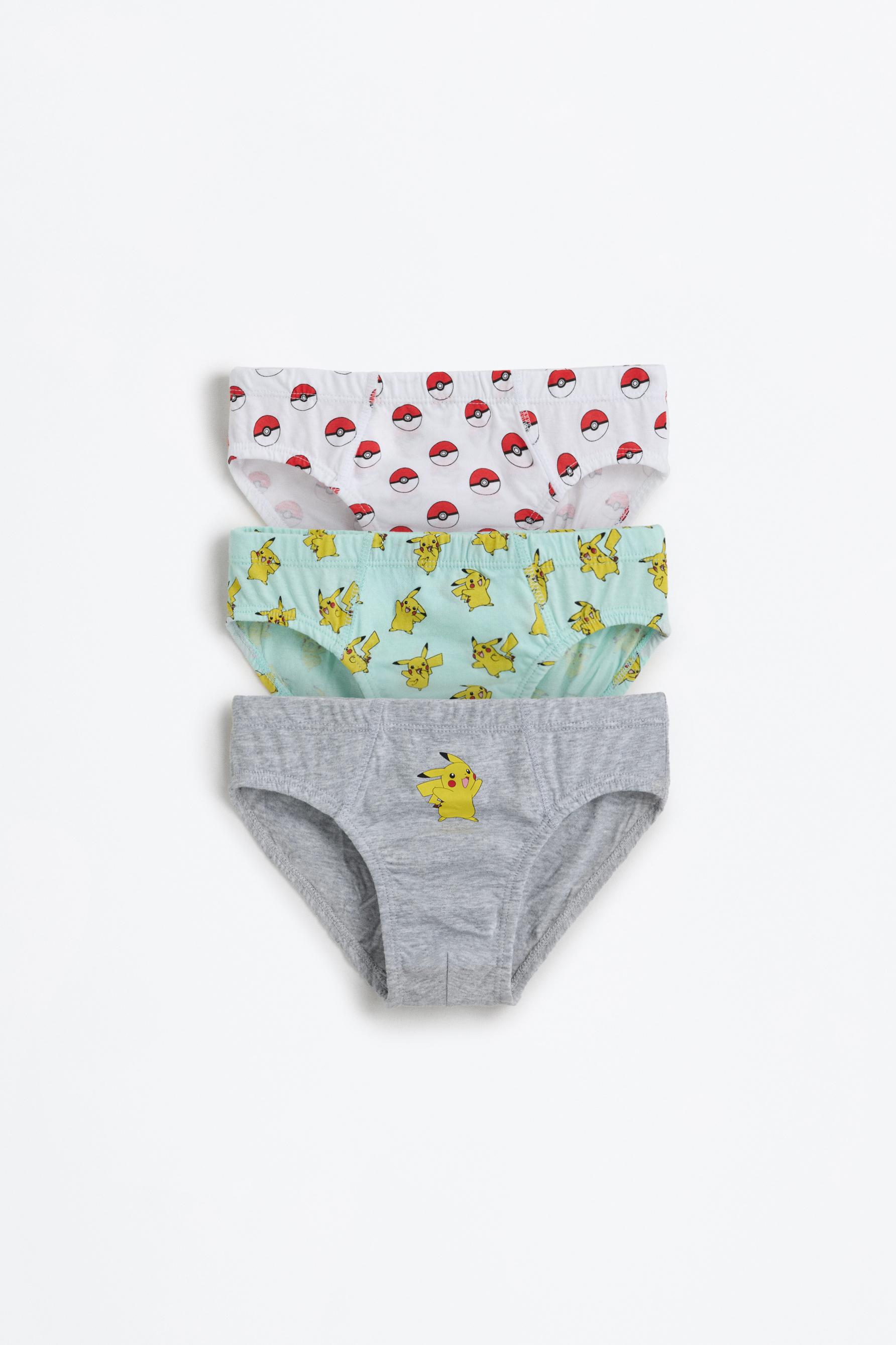 Pack 5 calzoncillos slip Pokémon™ - Calzoncillos - ACCESORIOS - Niño ...